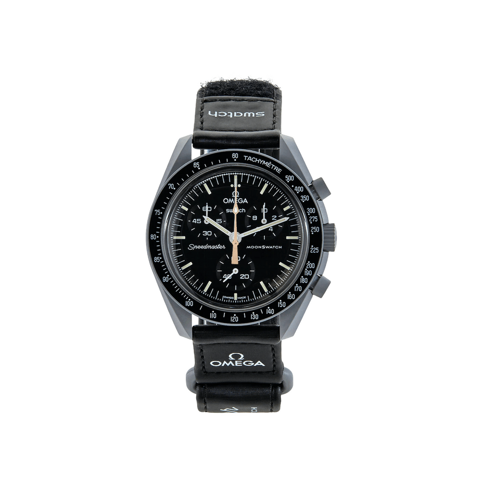 Swatch x Omega Bioceramic Moonswatch - Mission To Moon Gold Barley Gra ...